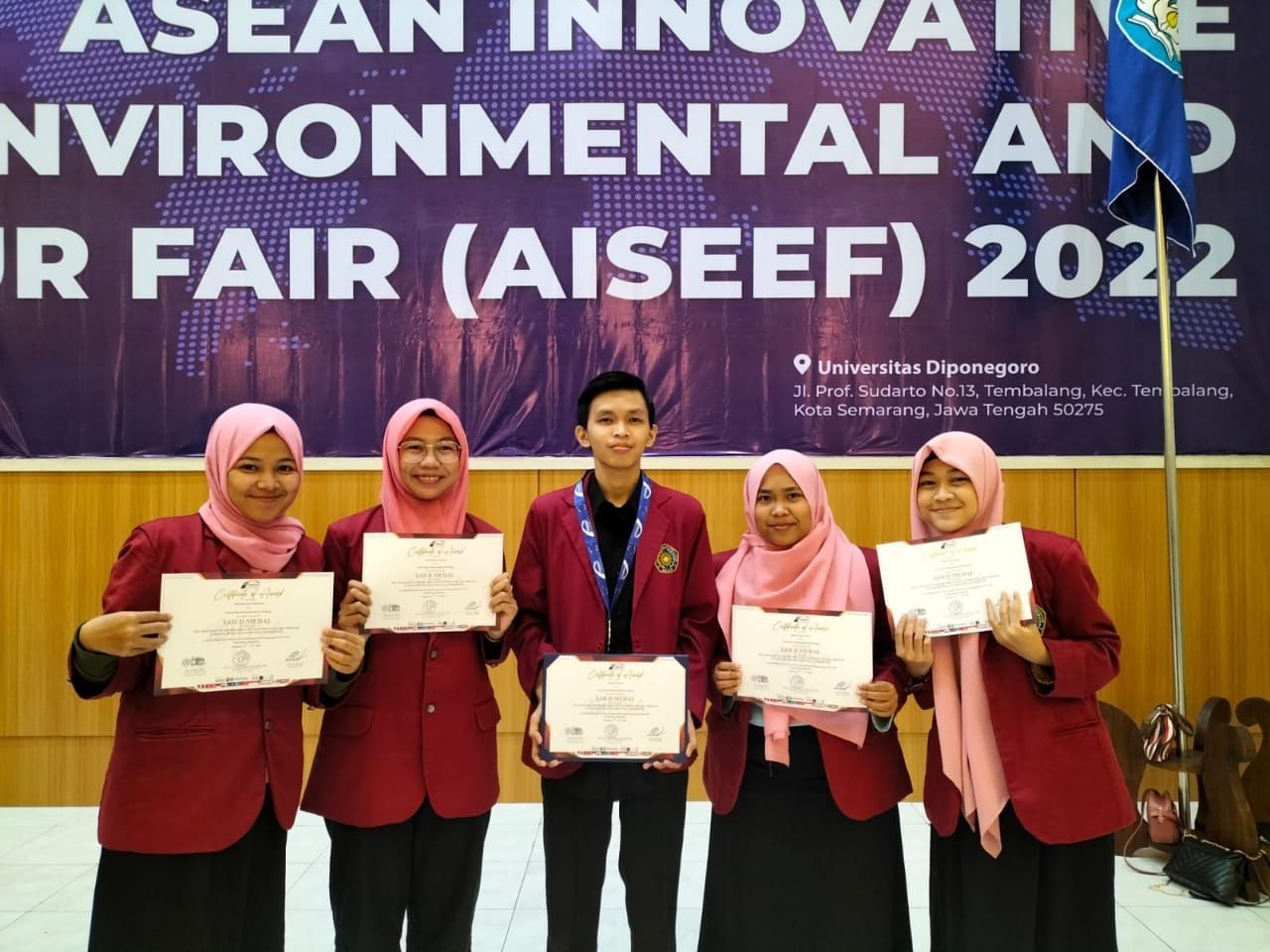 UKM FDI UMM Raih Medali Emas di Ajang Internasional AISEEF - klikmu