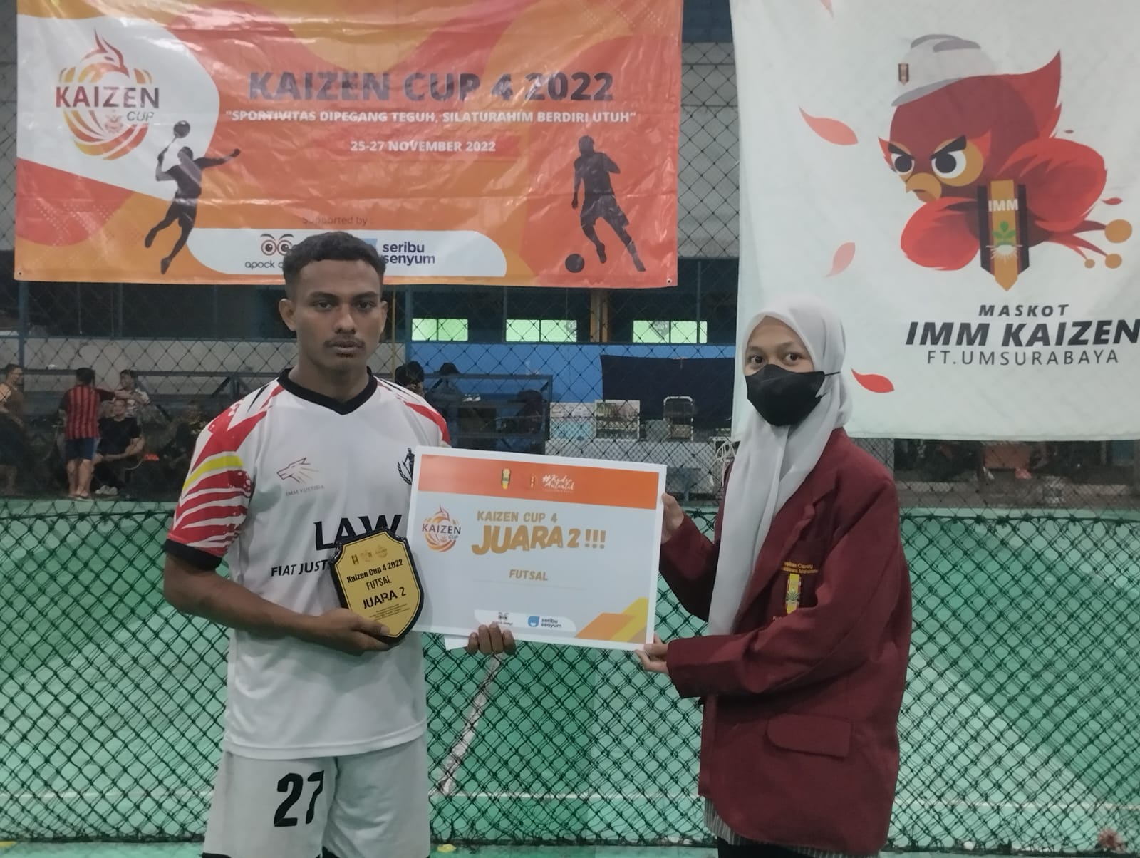 Kaizen Cup 2022: Di Lapangan Kita Lawan, Selebihnya Kader IMM - klikmu