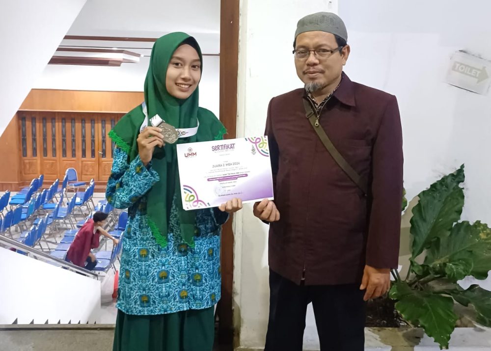 Berbekal Optimis, Siswi SMA Muhammadiyah 4 Surabaya Meraih Juara 2 Seni Baca Al Quran ME Award ...