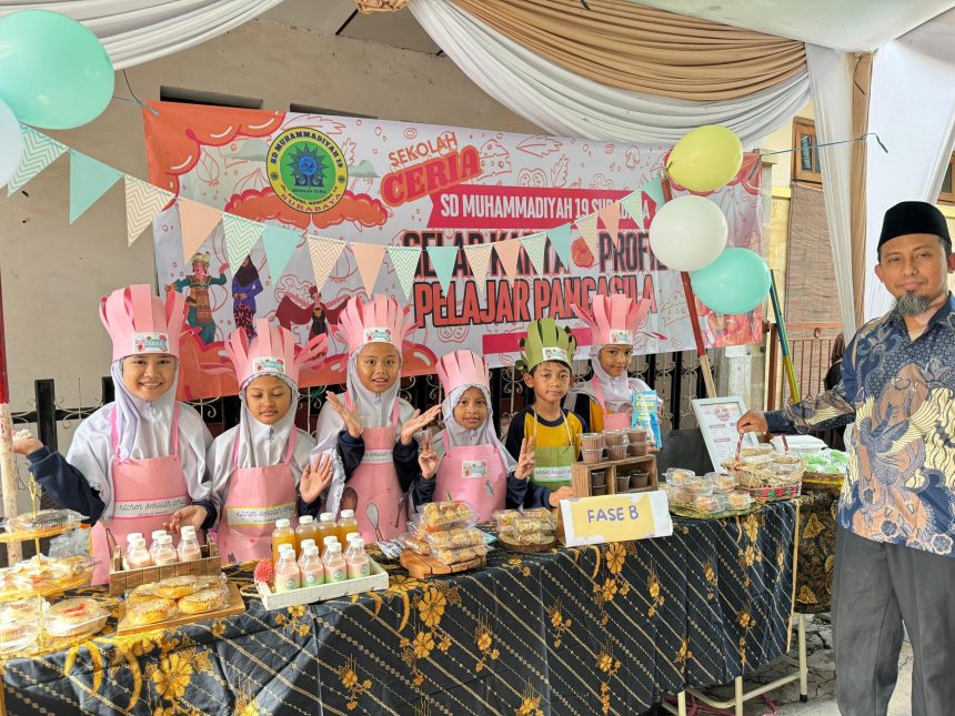 Kolaborasi Siswa, Guru, dan Wali Murid Sukseskan Pameran P5 Sekolah Ceria - klikmu