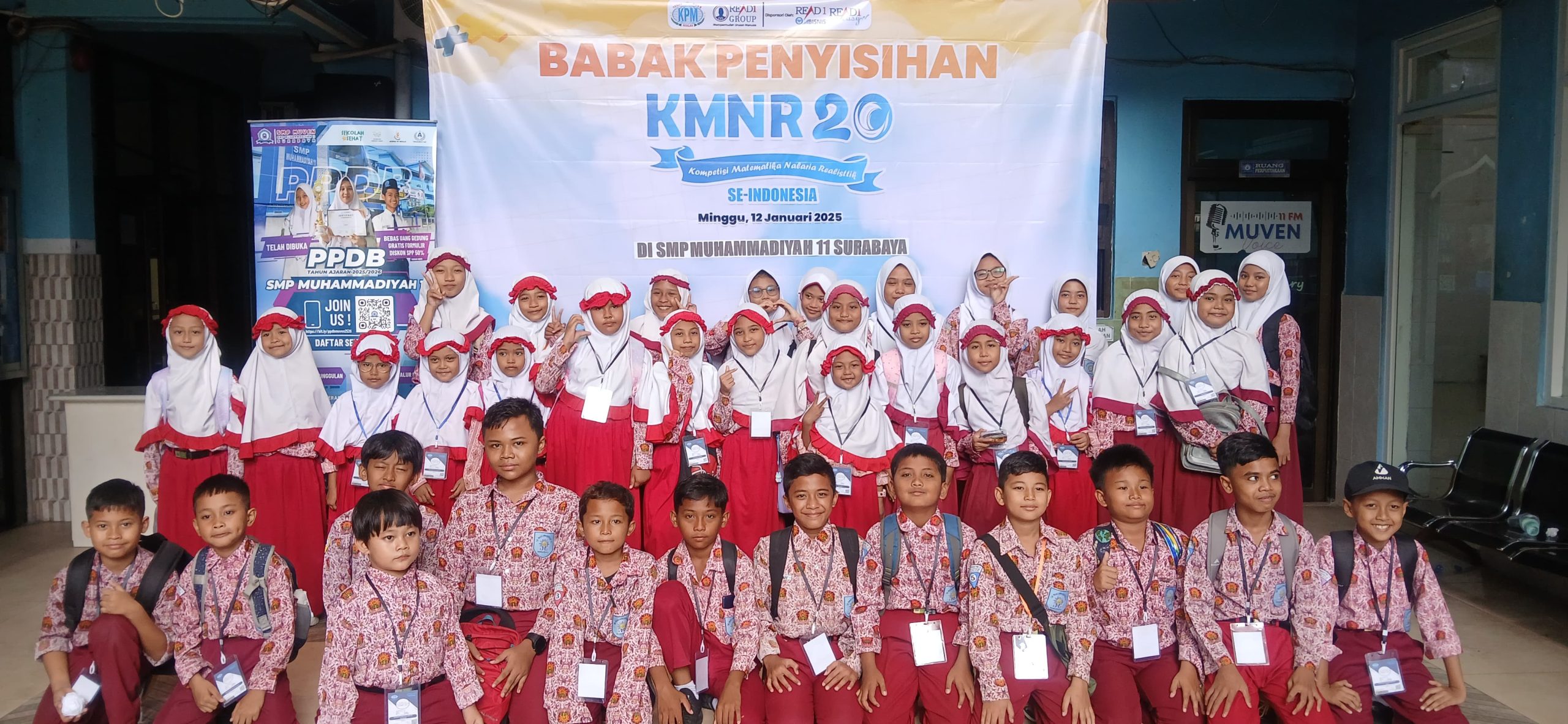 51 Siswa SD Muhammadiyah 13 Surabaya Tembus Babak Penyisihan KMNR-20 Se-Indonesia - klikmu