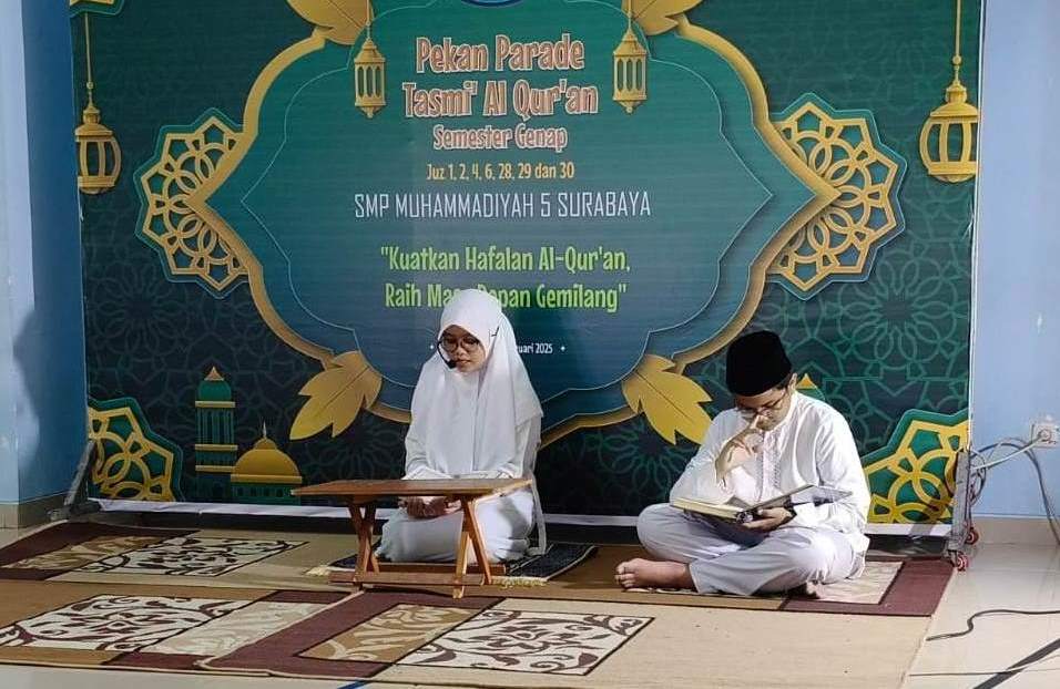 Parade Tasmi’ Al-Qur’an Spemma Diikuti 60 Siswa dengan Total Hafalan 63 Juz - klikmu