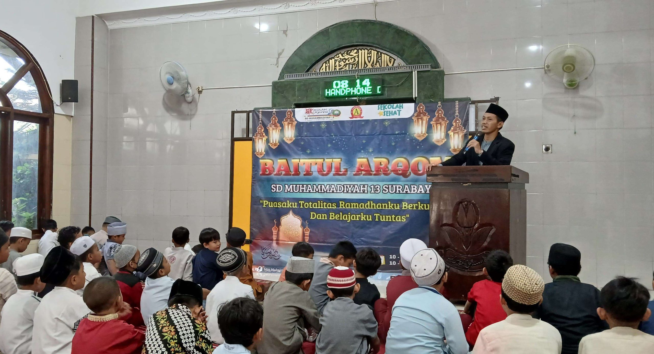 Tetap Semangat Menuntut Ilmu di Tengah Puasa, Pesan Baitul Arqam SD Muhammadiyah 13 Surabaya ...