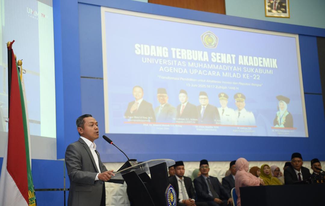 Wamen Fajar Beri Orasi Ilmiah di Milad Ke-22 UMMI: Menyalakan Risalah Islam Berkemajuan - klikmu