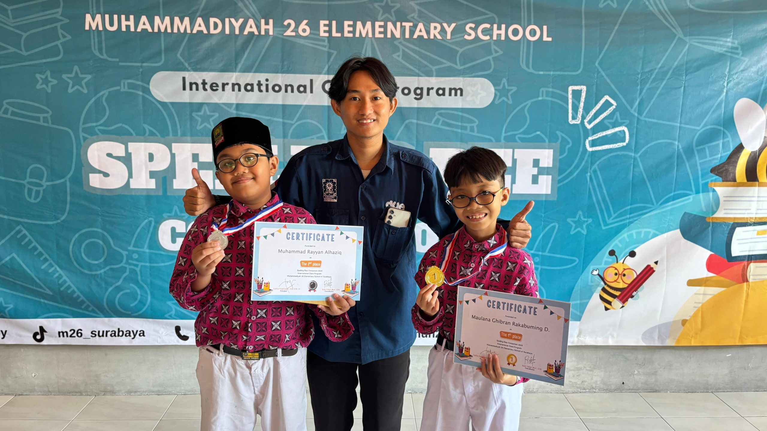 SD Muhammadiyah 26 Surabaya Gelar Spelling Bee, Lomba Bahasa Inggris untuk Asah Komunikasi Siswa ...